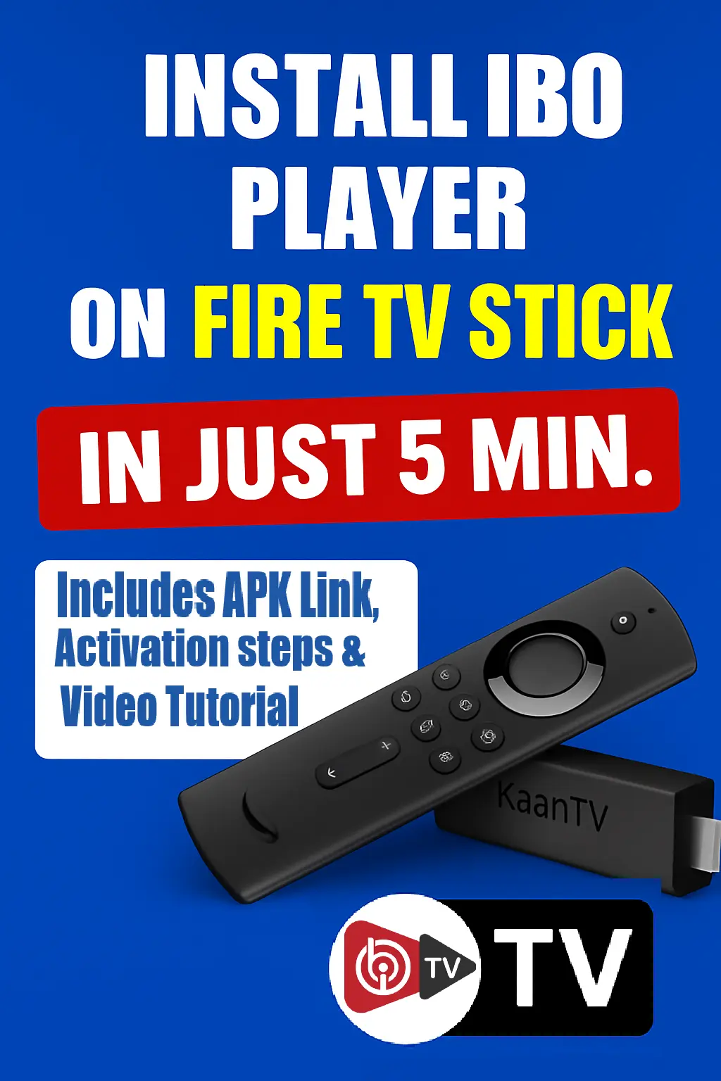 Install IBO Player on Firestick (2025)